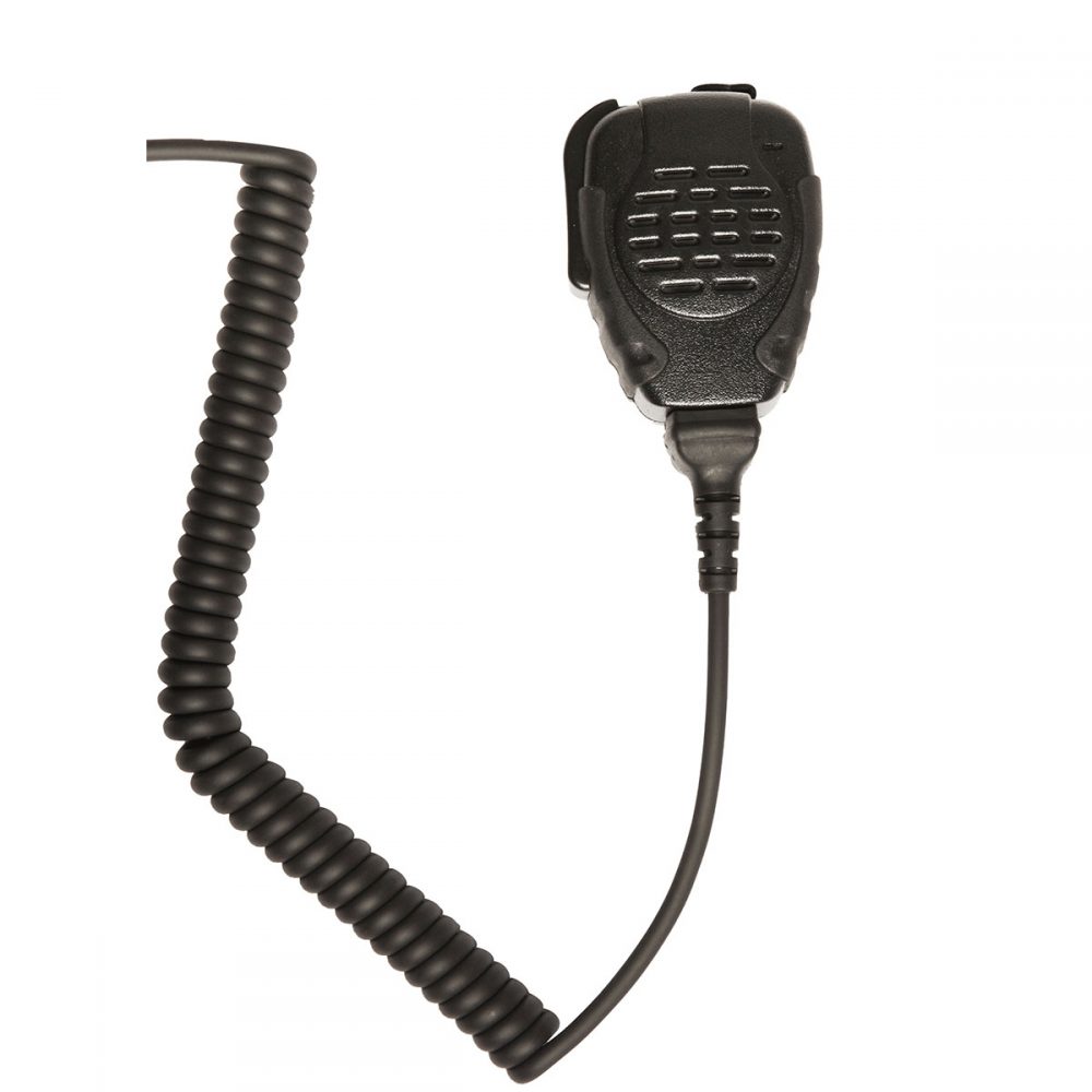 Tactical Remote Speaker Mic - Water Resistant with Front PTT - connect ...